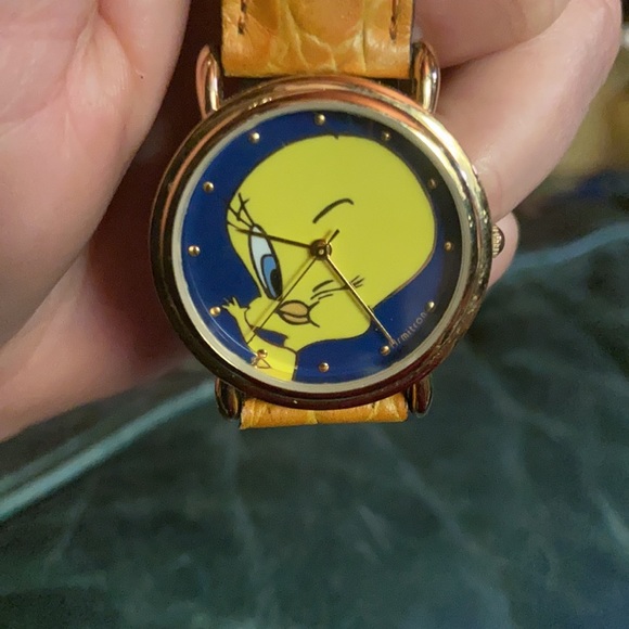 Warner Bros. | Accessories | Armitron Watch Looney Tunes Winking Tweety ...